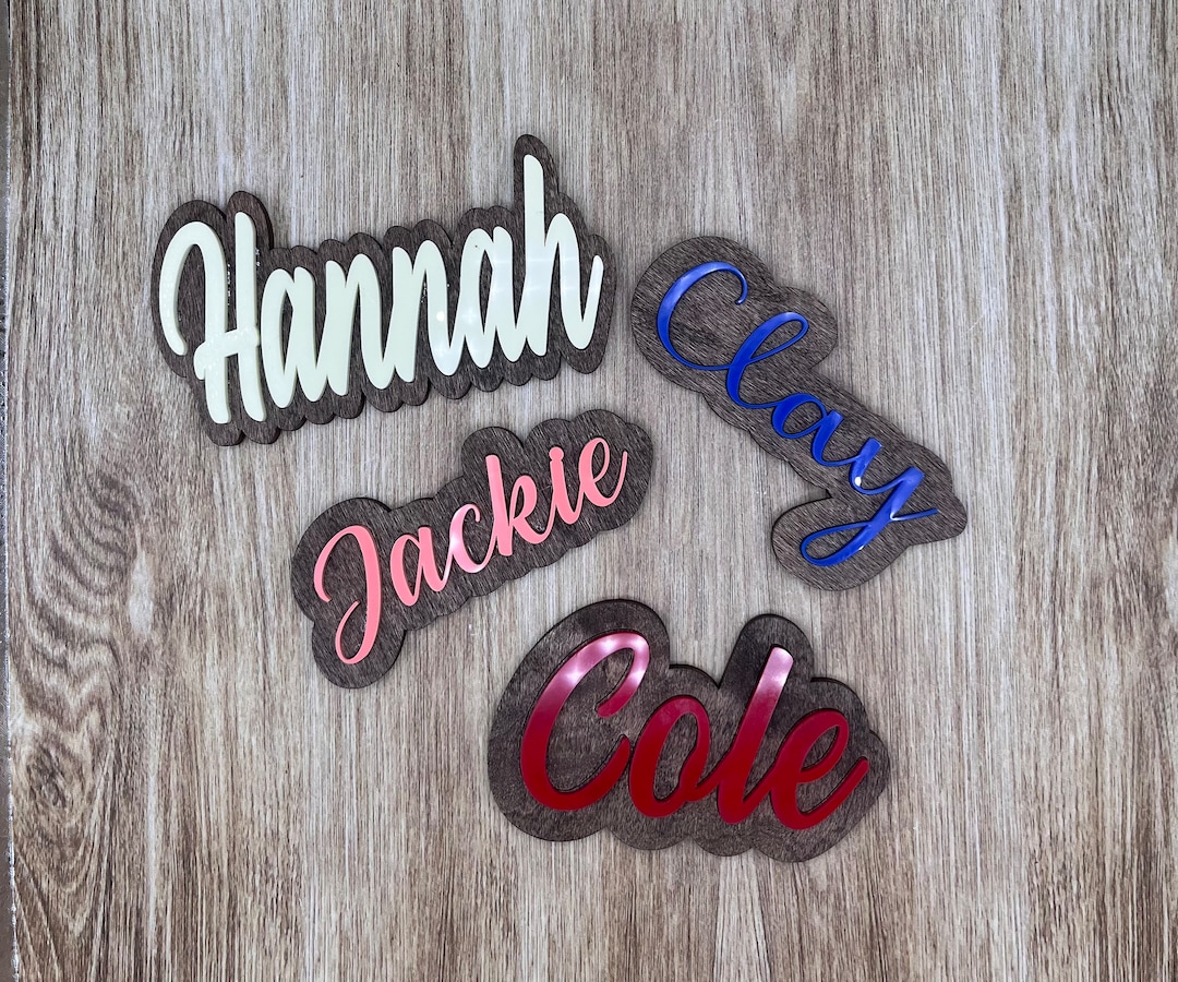 Personalized Name Magnets Fridge Magnet Locker Magnet - Etsy