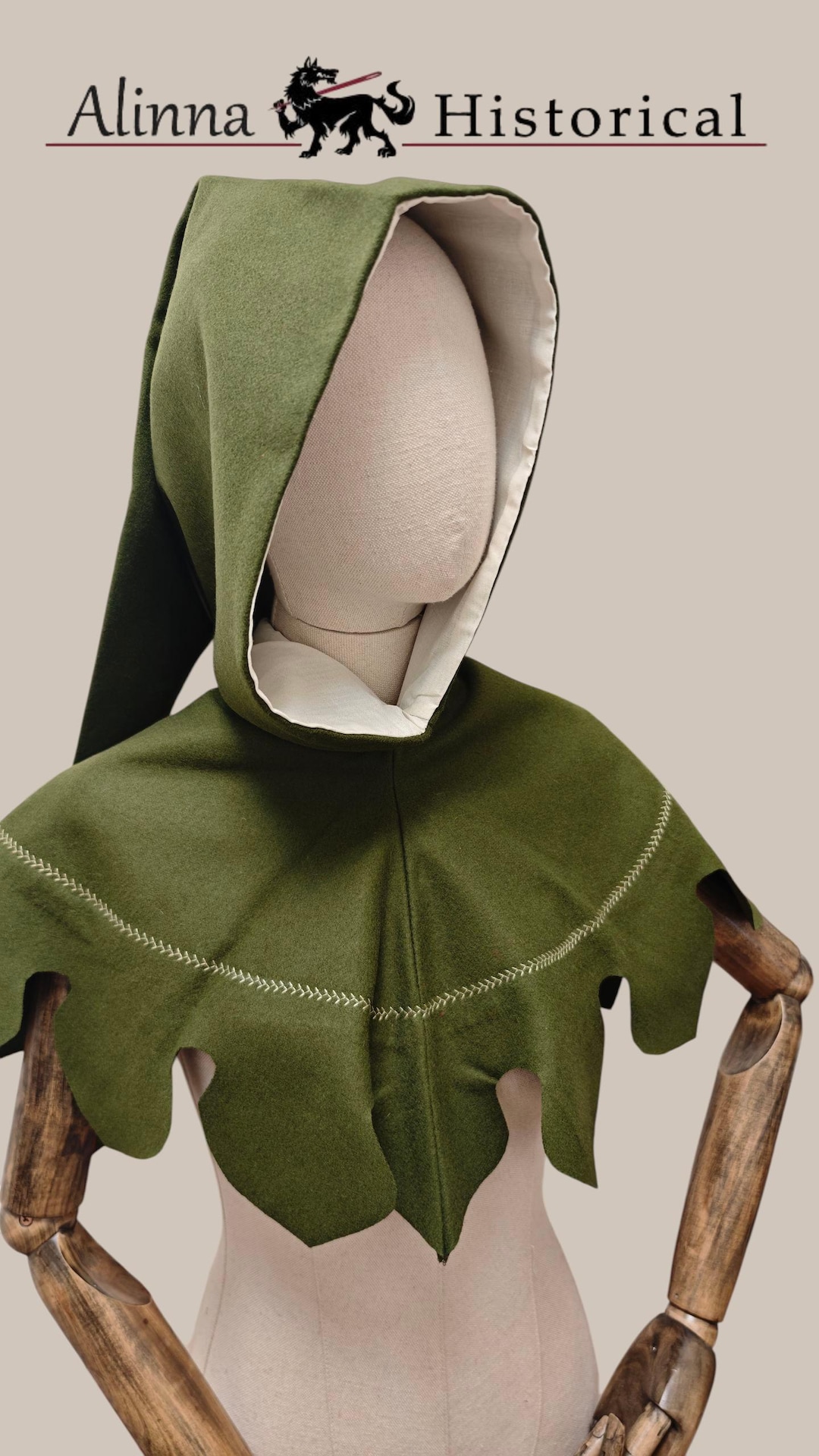 Medieval Liripipe Hood - Etsy