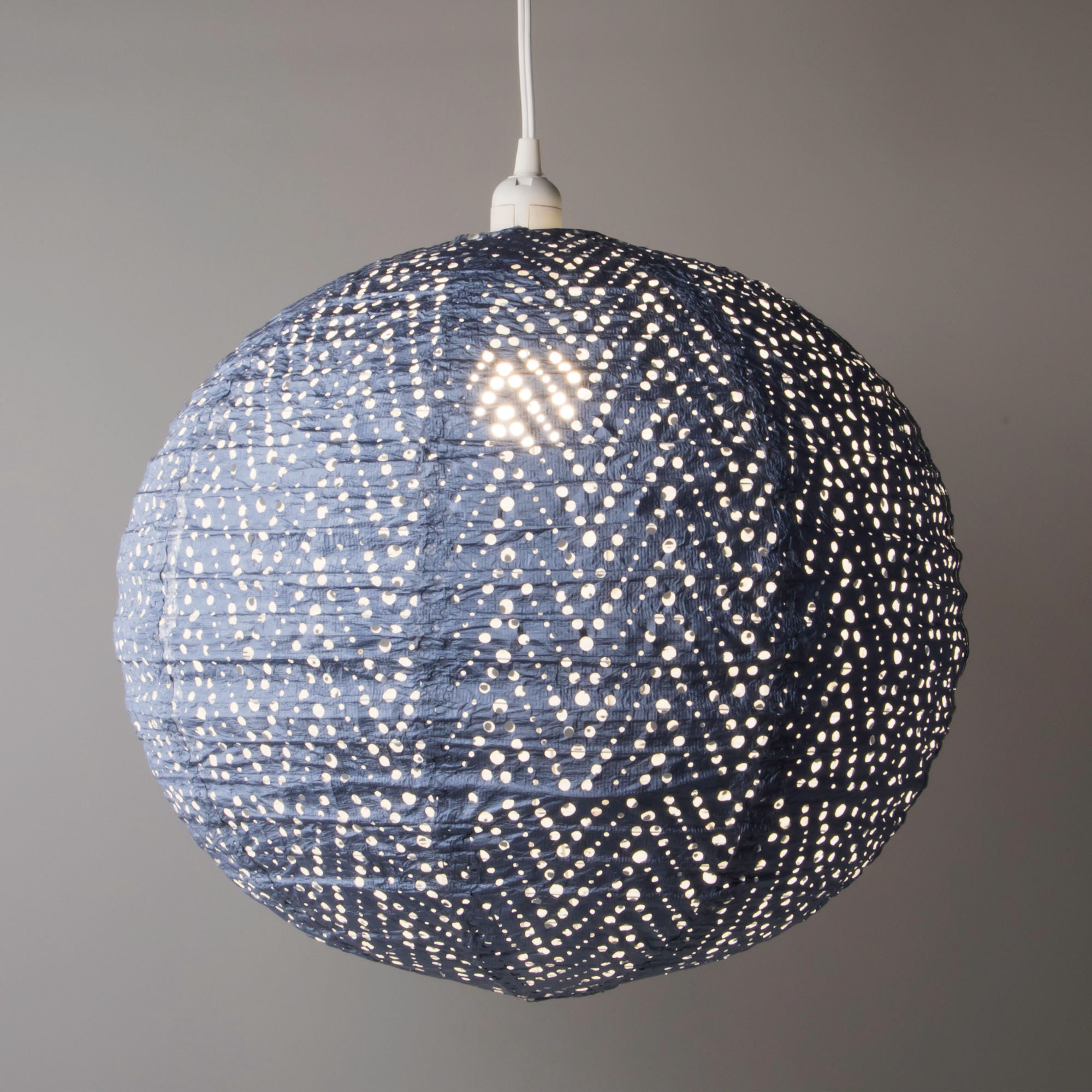 Indoor/outdoor Pendant Lamp 18" Tyvek® Fabric, Home Decor, Patio ...
