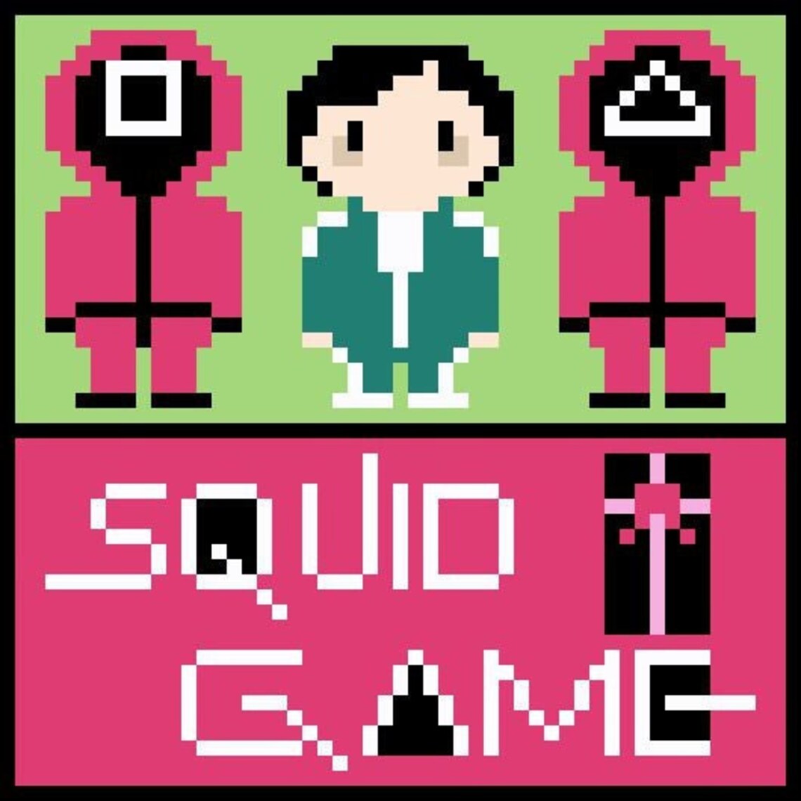 Squid Game Cross Stitch Pattern - Etsy UK