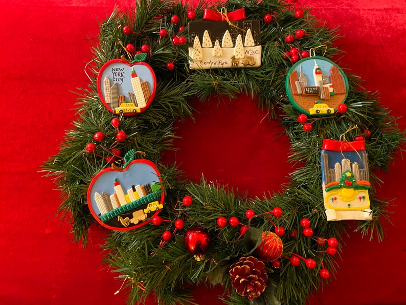 Rockefeller at Christmas Handmade Bread Dough Ornament - Etsy