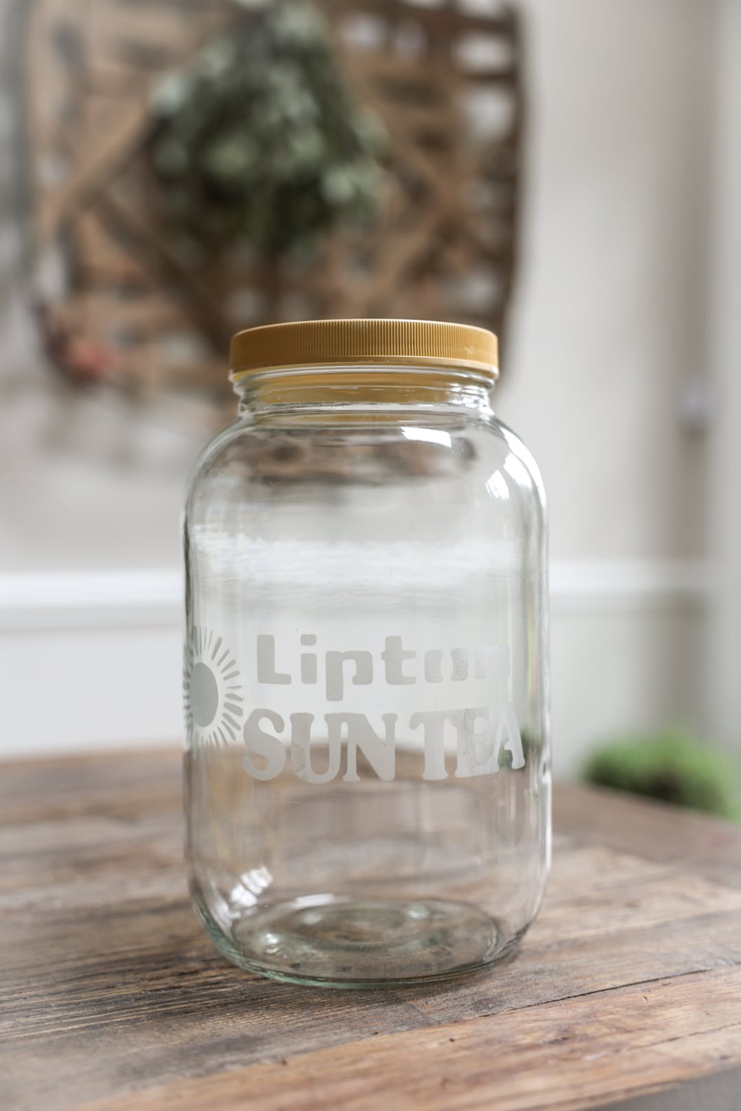 Vintage Lipton Sun Tea Jar - Etsy