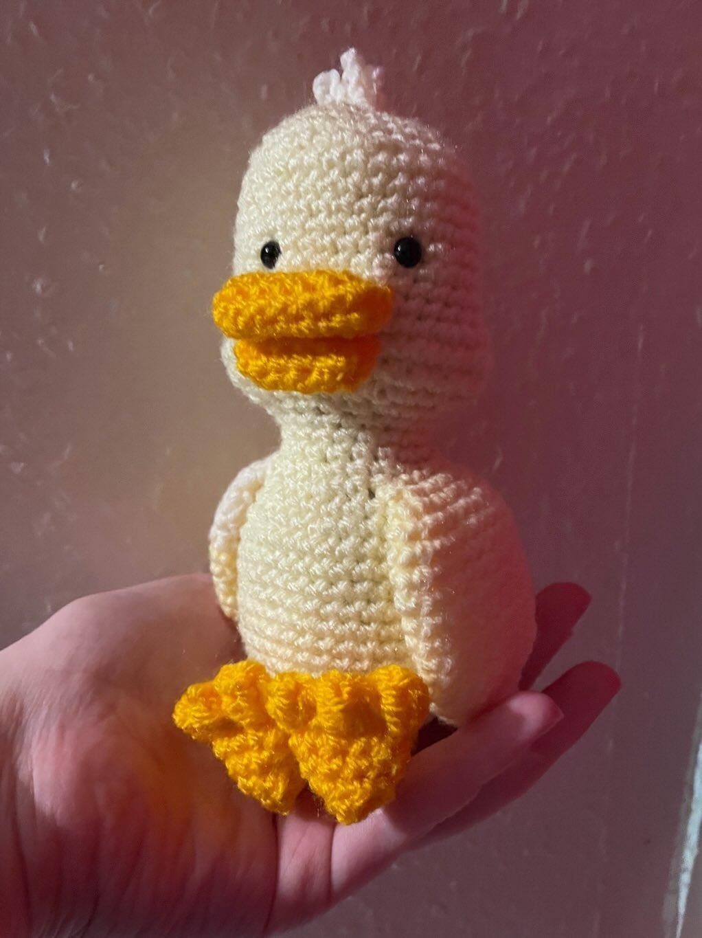 Quackers the Duck Crochet Pattern PDF - Etsy