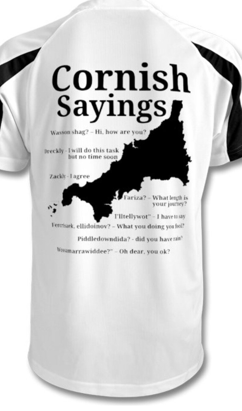 Cornish Sayings and Map - Digital File for T-shirts, Mugs Etc - Etsy UK