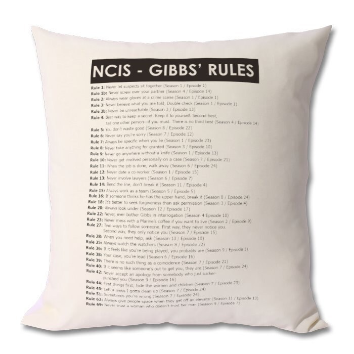 Updated NCIS Gibbs' Rules Full List with Season and - Etsy Canada