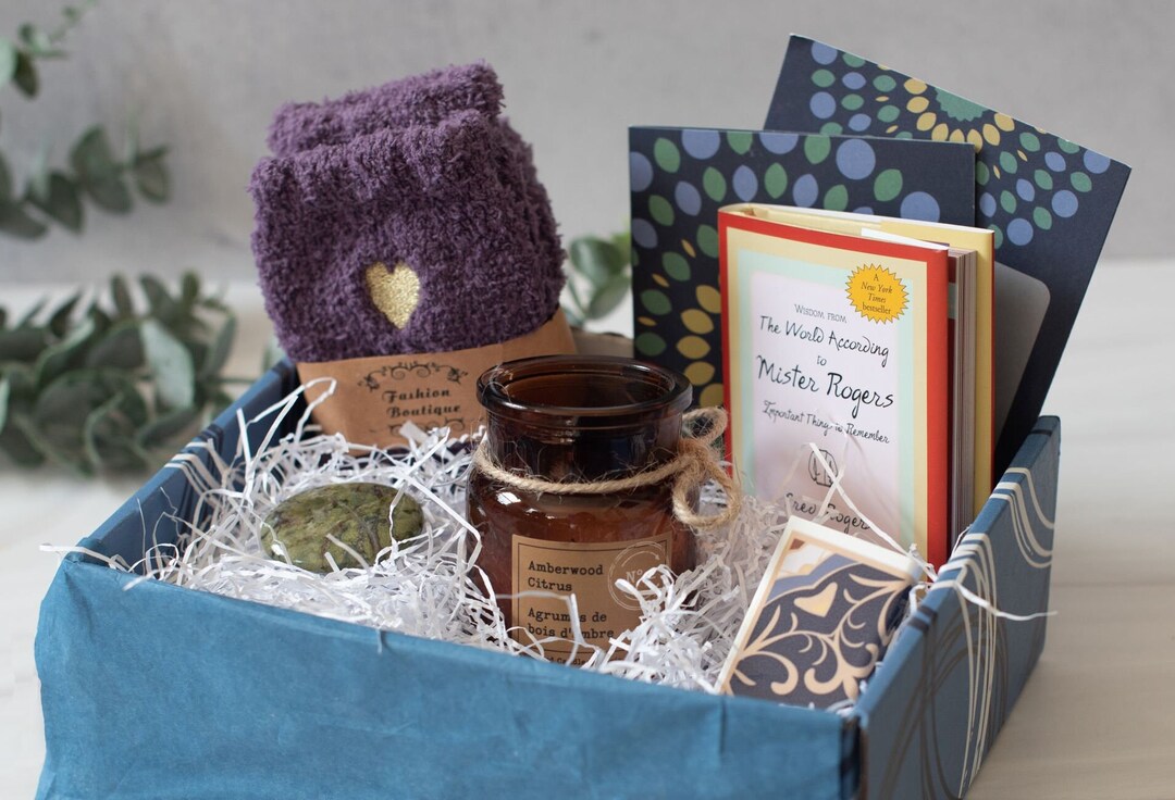 Meditate Grief Gift Box - Sympathy Care Package & Coping Skills - Love ...