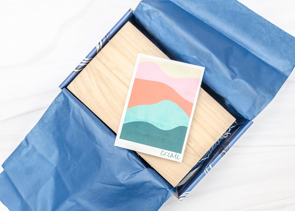 Create Grief Art Gift Box - Sympathy Care Package & Coping Skills ...