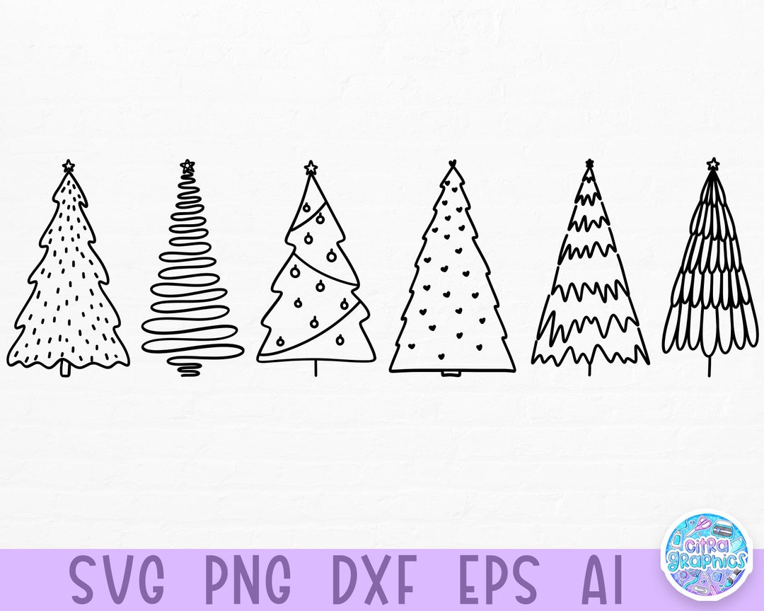 Christmas Tree SVG, Christmas Svg Bundle, Pine Tree Svg, Xmas, Dfx ...