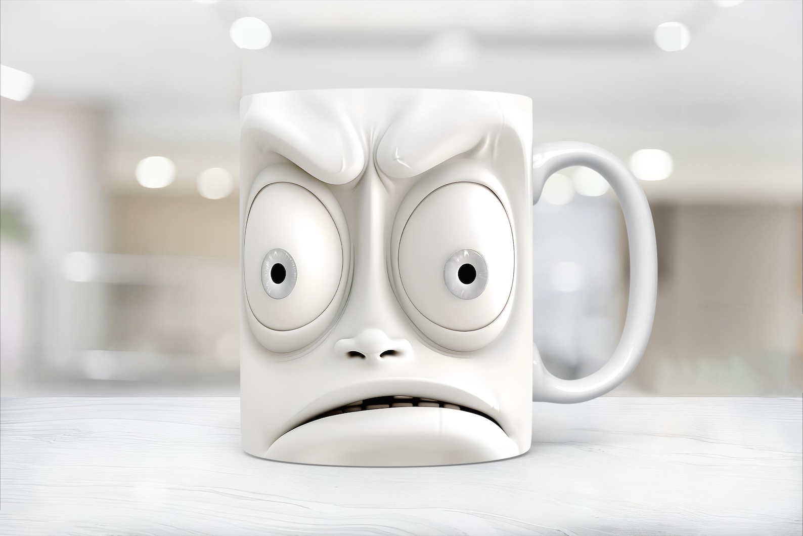 Funny Faces Sarcastic 3D Mug Wrap Bundle, 11 Oz & 15 Oz Mug Bundle ...
