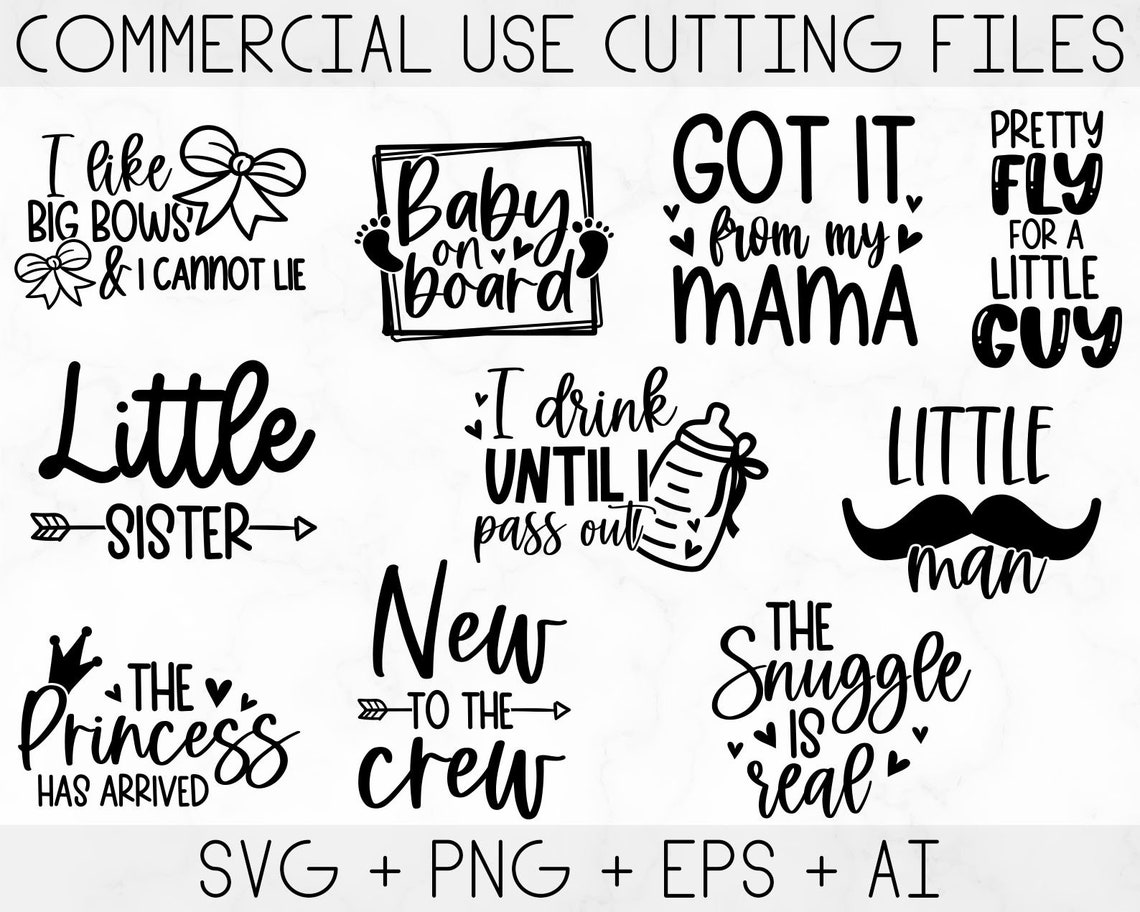Baby SVG Bundle Baby Onesie SVG Funny Baby Svg Baby Newborn - Etsy