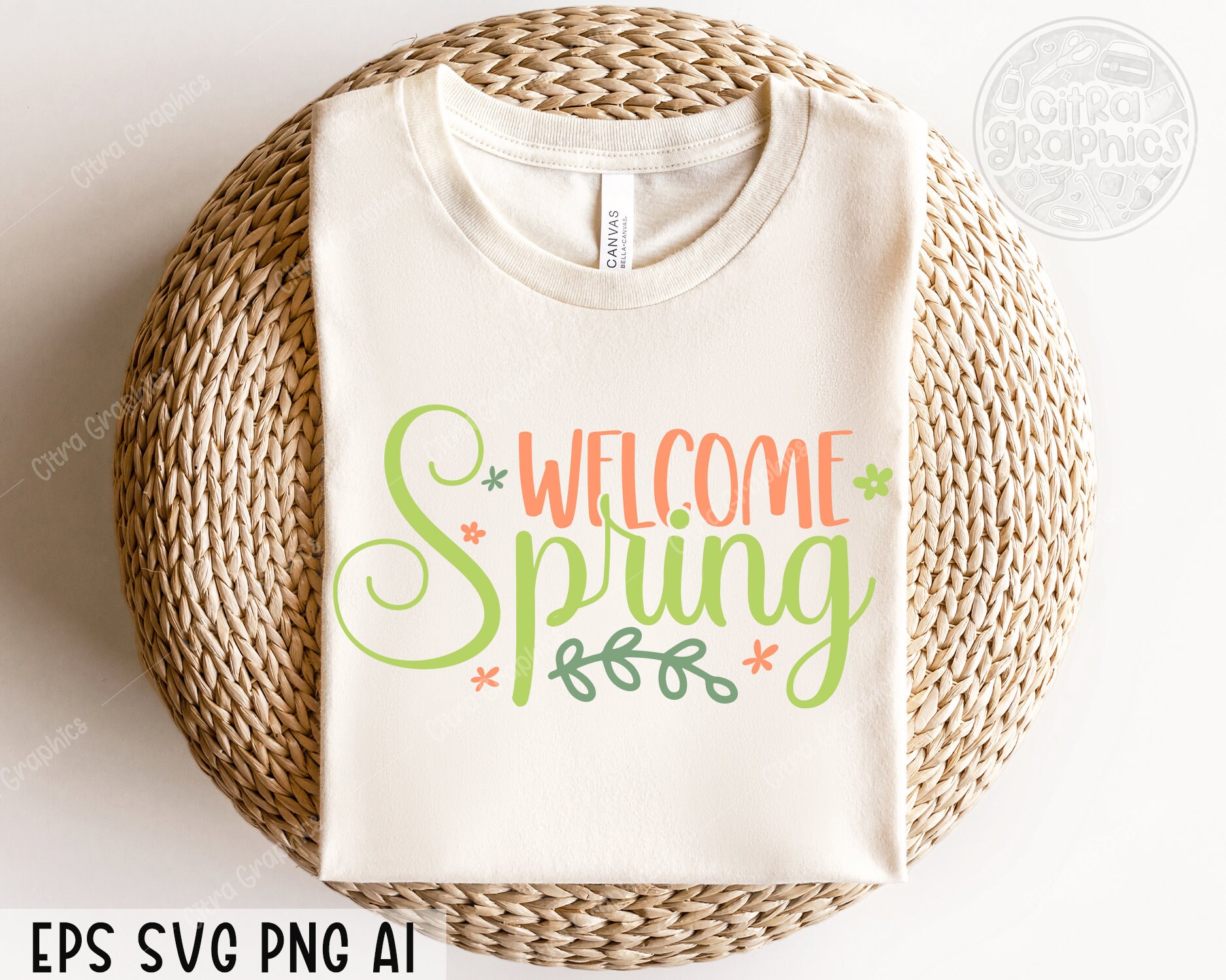 Welcome Spring Svg Png Hello Spring Svg Easter Svg Flower - Etsy