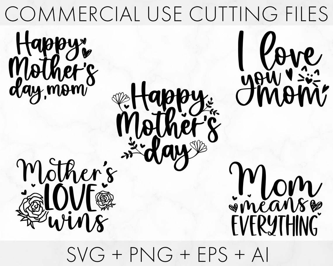 Mothers Day SVG Bundle Mom Life Svg Mama Svg Funny Mom Svg - Etsy