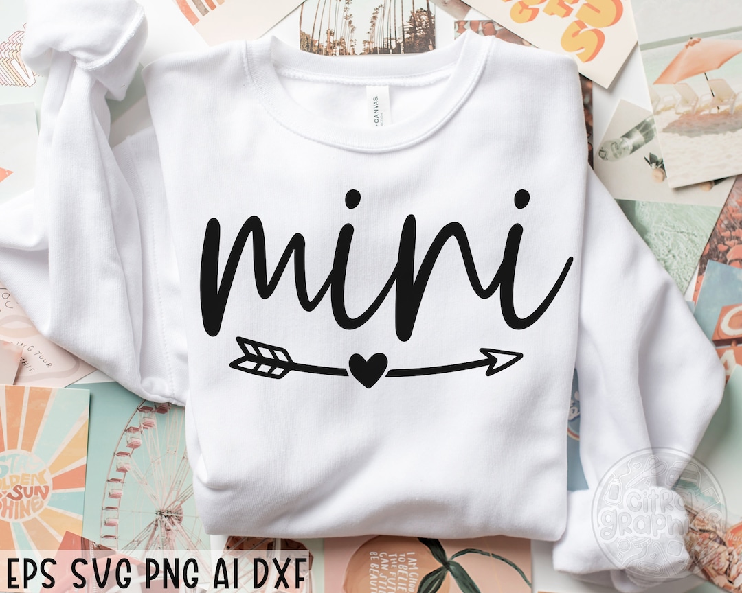Mini SVG, Mama and Mini Svg, Daughter Svg, Matching Mom and Mini Svg ...