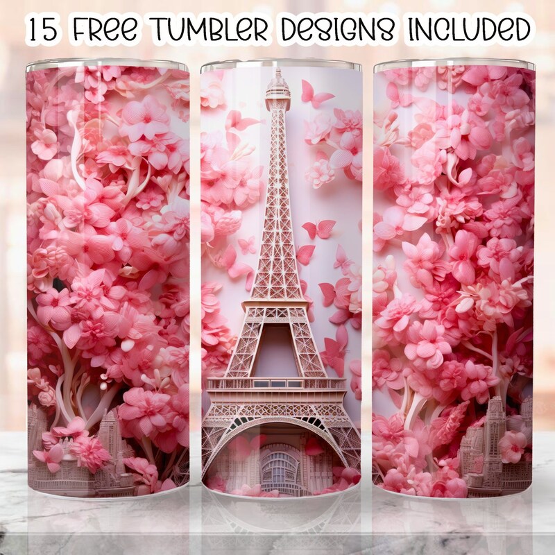 Eiffel Tower Pink - Etsy