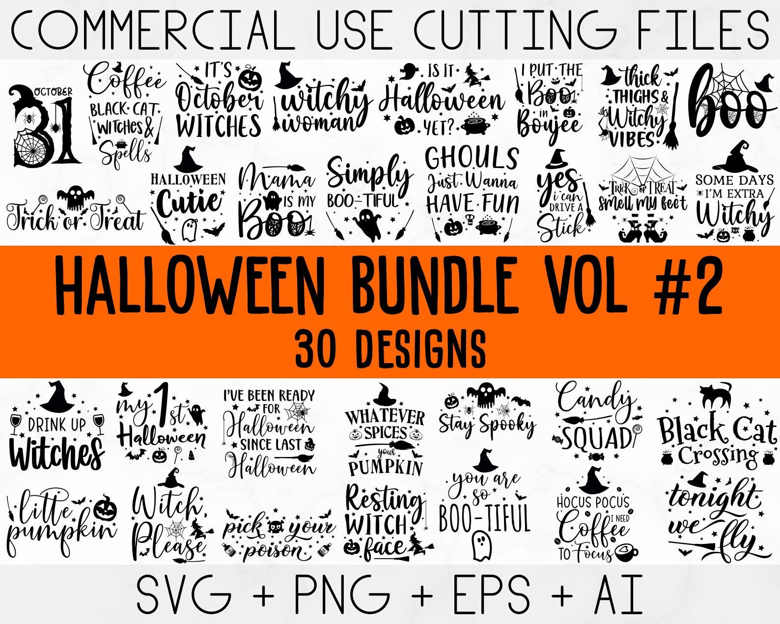Fall Svg Halloween Svg Bundle Fall SVG Bundle Autumn Svg - Etsy