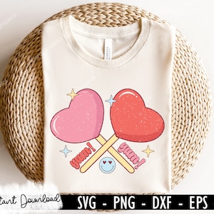 Retro Valentines SVG Bundle Sublimation, Valentines Day Svg Png, Retro ...
