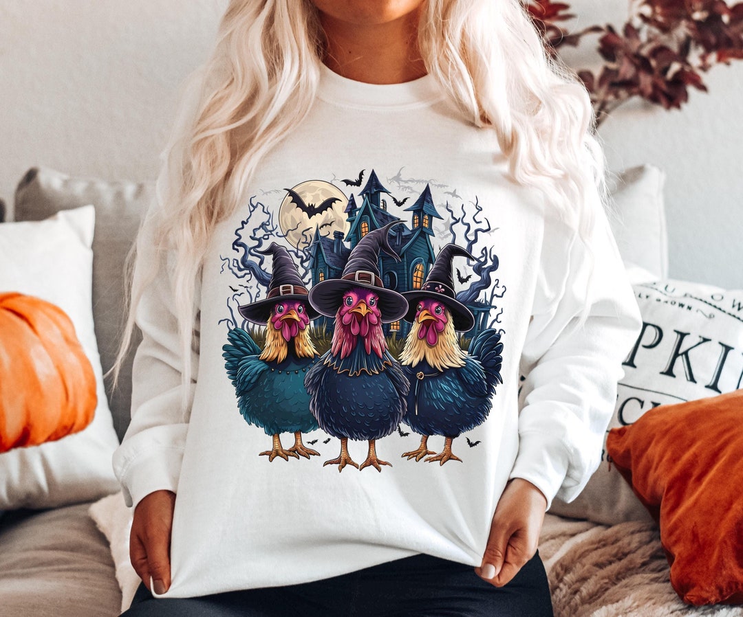 Halloween Chickens PNG, Spooky Png, Autumn Png, Fall Png, Pumpkin Png ...