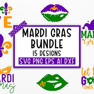 Mardi Gras SVG Bundle, Carnival Svg, Beads Bling Svg, Louisiana SVG ...