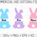 Bunny Ears Svg, Easter Svg, Easter Bunny Svg, Bunny Svg, Rabbit Ears ...