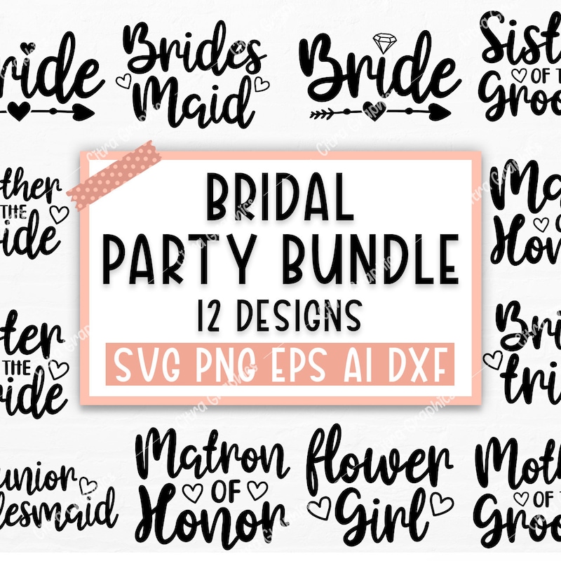 Bride svg - Etsy