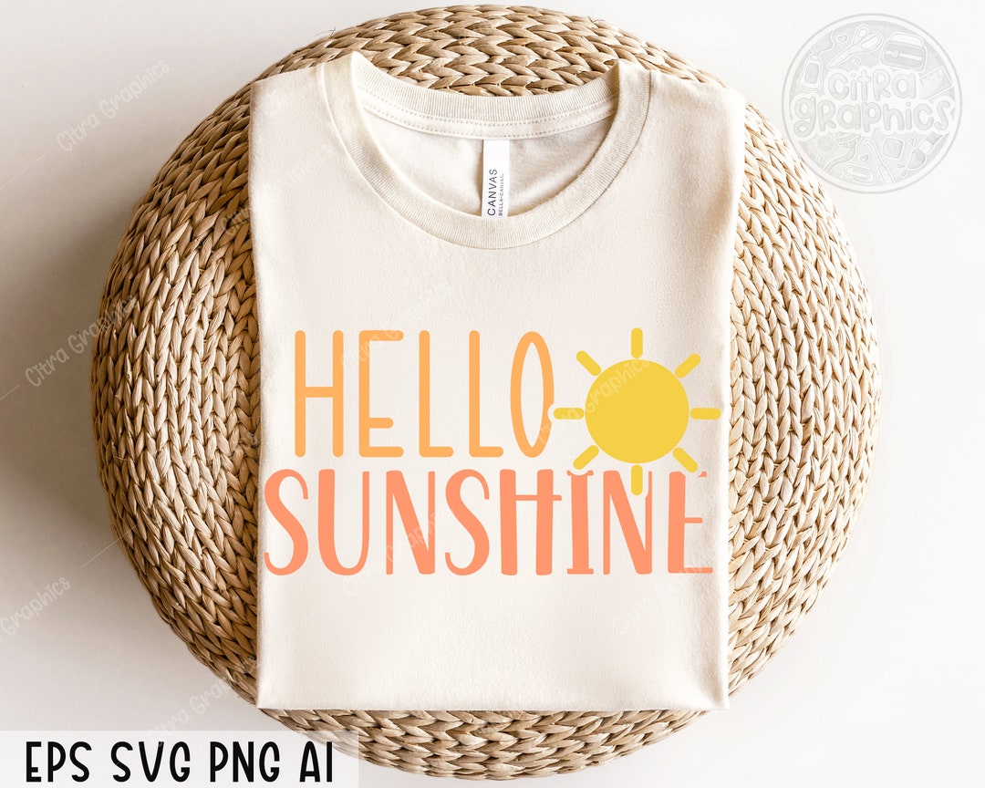 Hello Sunshine Svg Png, Spring Svg, Welcome Spring, Teacher Spring Svg ...
