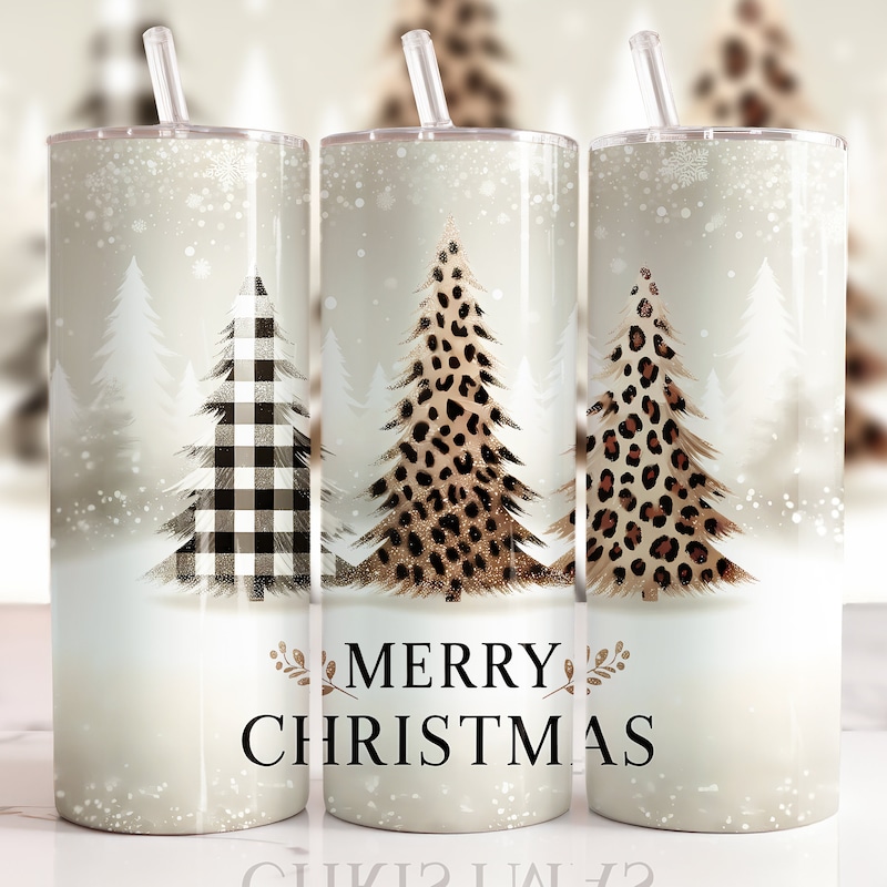 Snow Leopard Wrap 20 Oz - Etsy