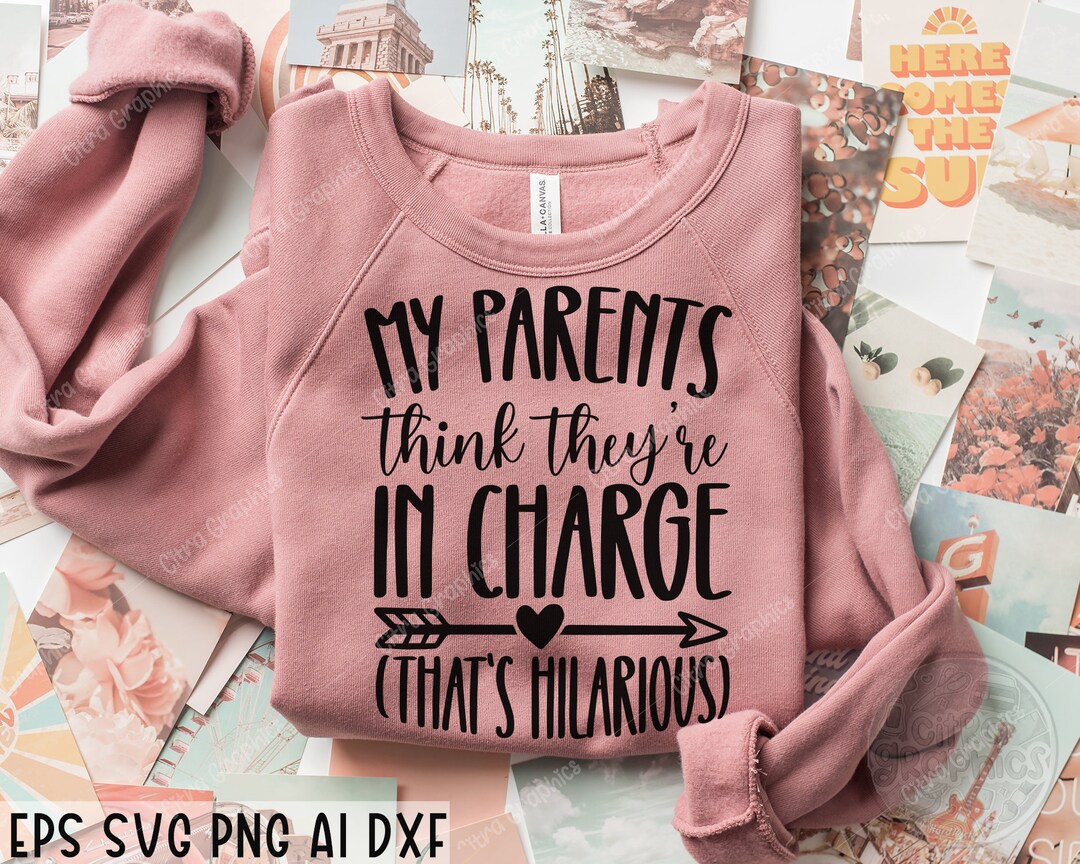 My Parents Think They're in Charge SVG, Funny Baby Svg, Little Boss SVG ...