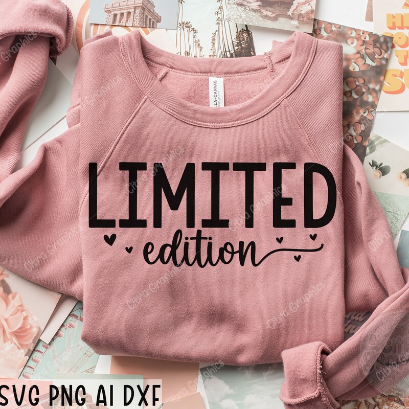 Limited Edition Svg - Etsy
