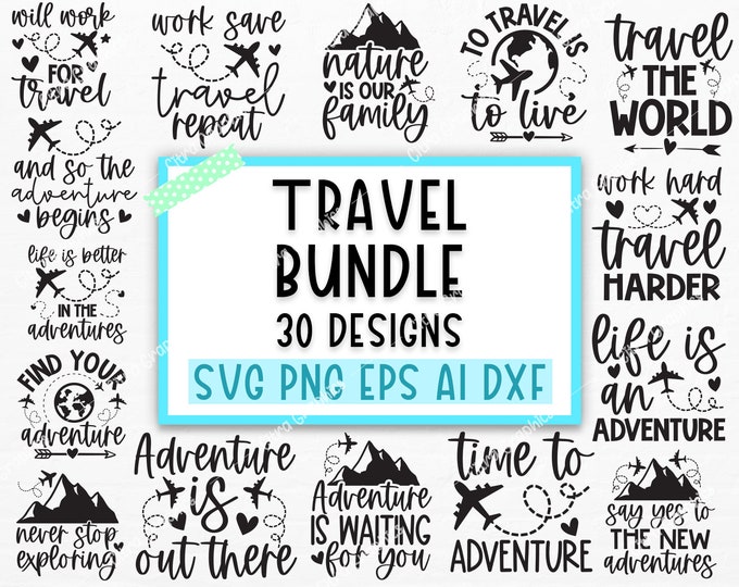 Travel svg - Etsy
