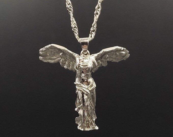 Winged Victory of Samothrace Pendant Necklace, the Goddess of Victory ...