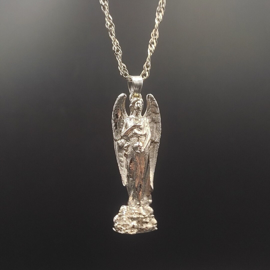 Angel of Death Necklace Azrael Necklace Gothic Necklace - Etsy