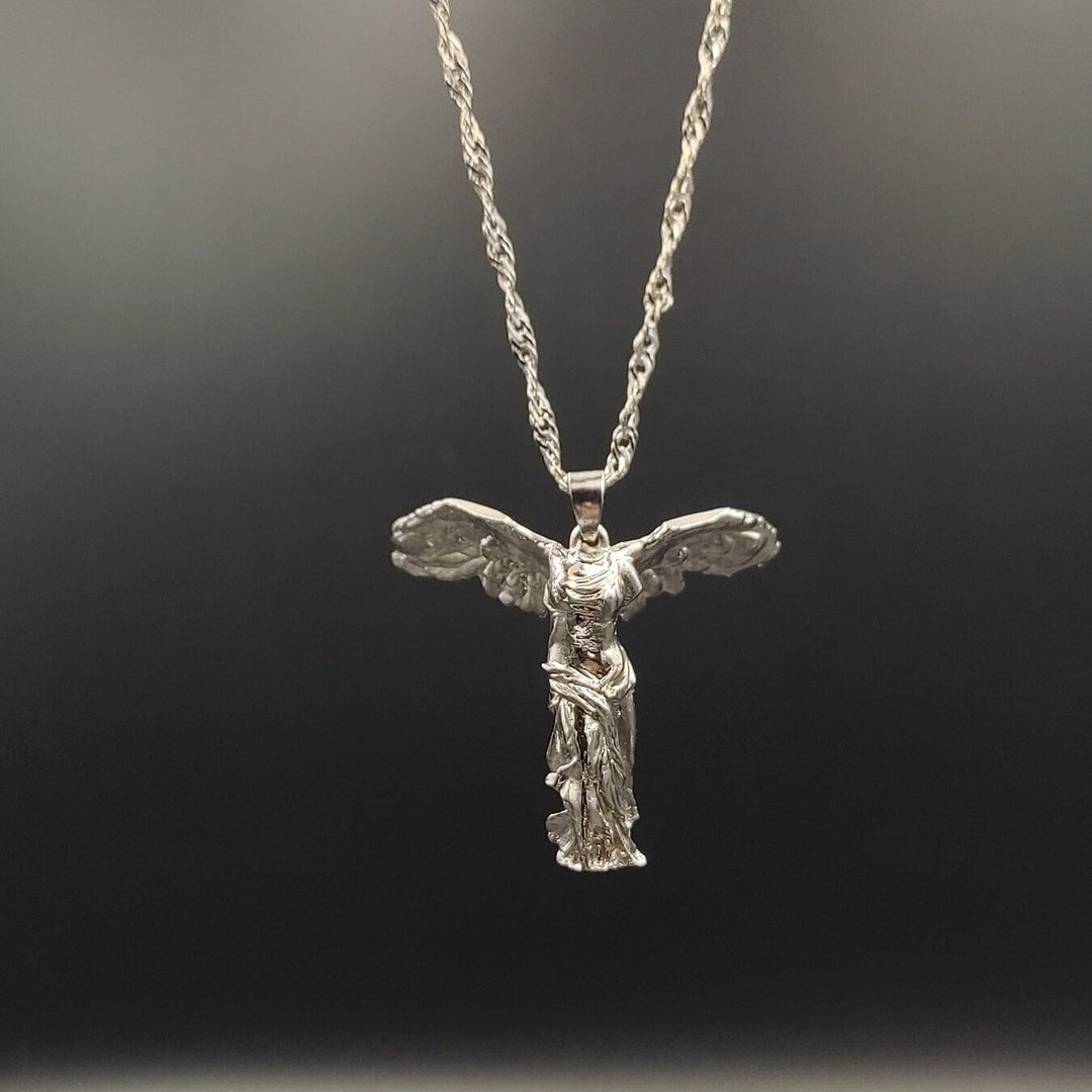 Winged Victory of Samothrace Pendant Necklace, the Goddess of Victory ...