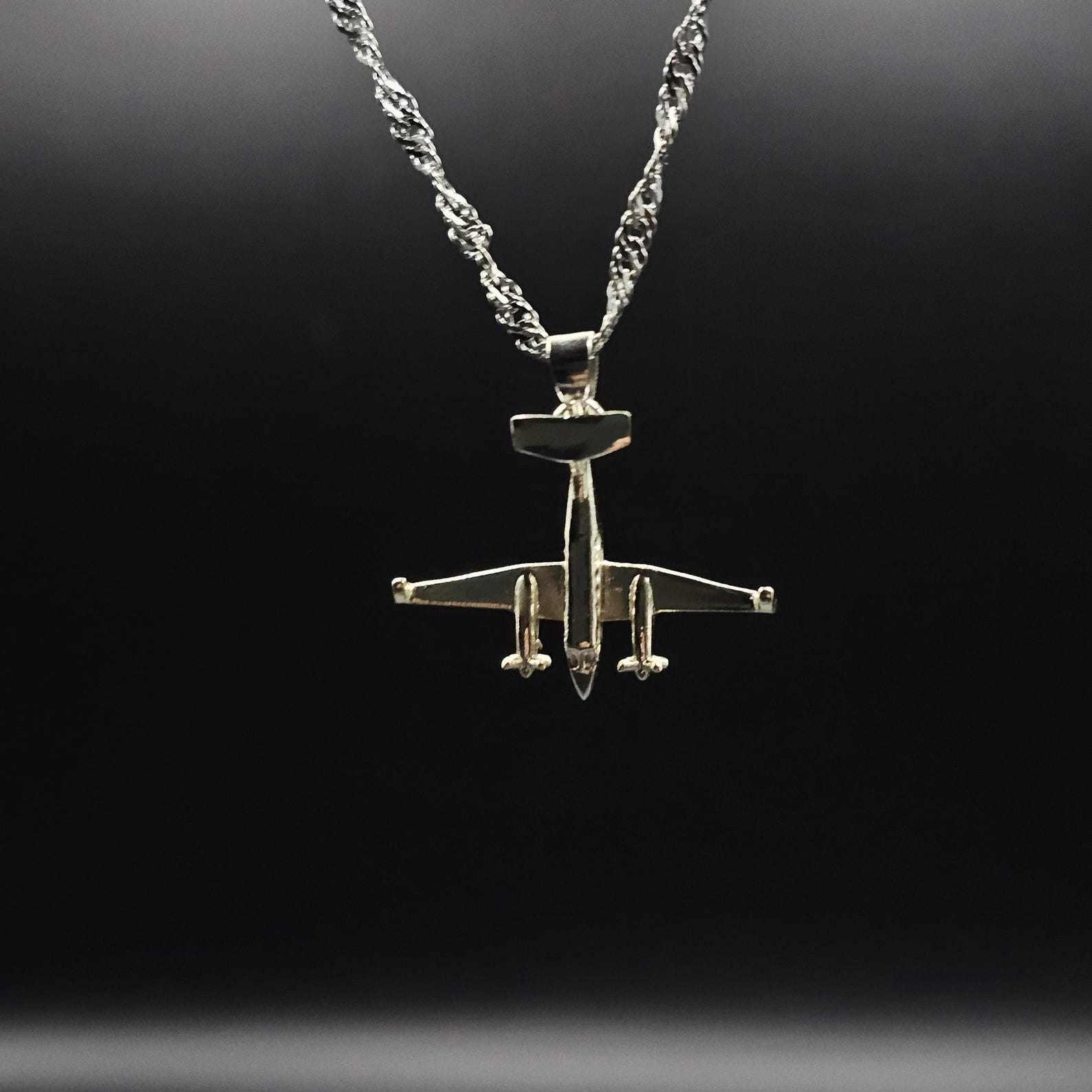 Minimalist Airplane Necklace, King Air C90 Inspired Pendant, Aviation ...