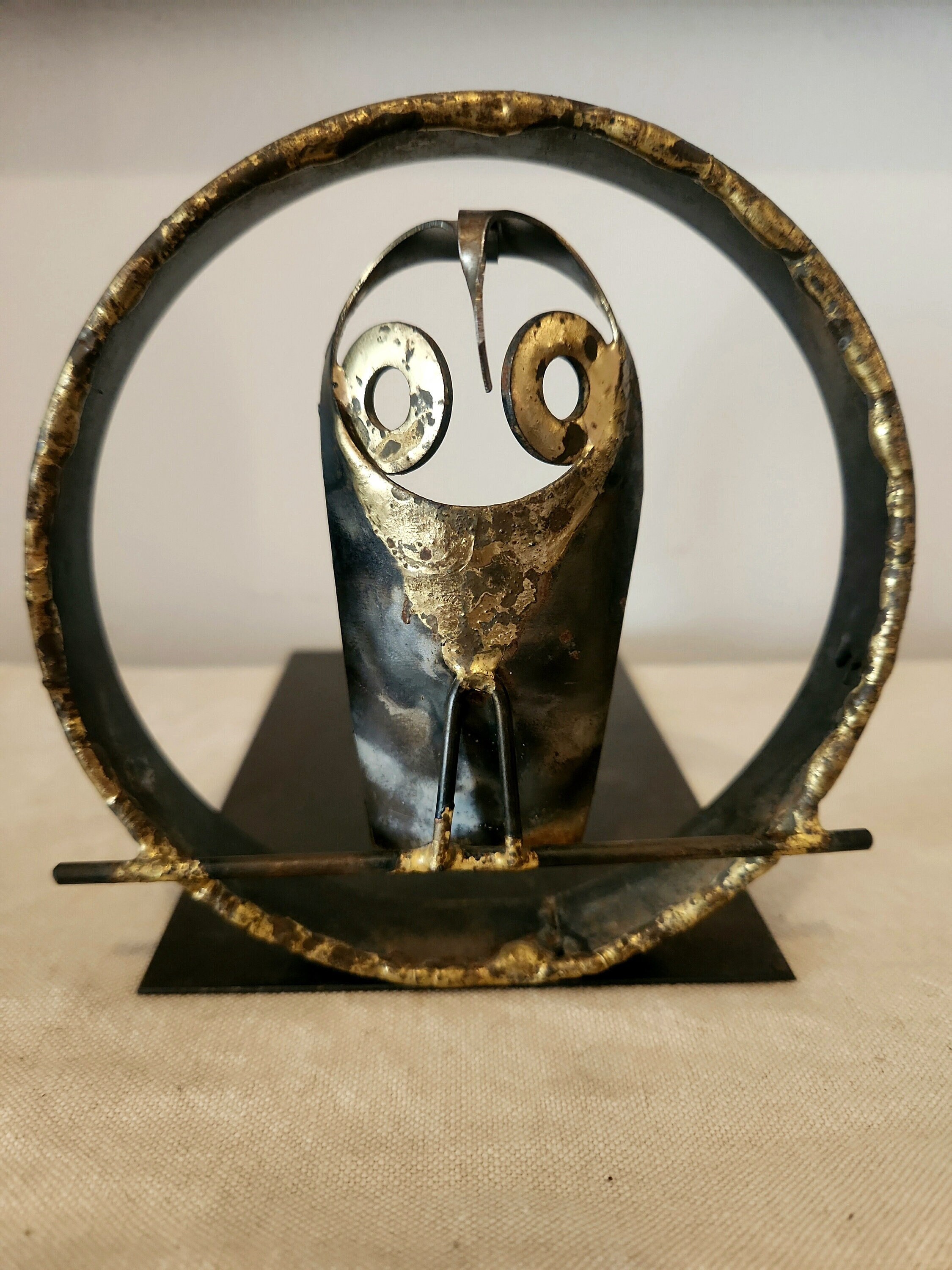 Vintage Brutalist MCM Owl Bookends Jarnuszkiewicz Et Michel - Etsy