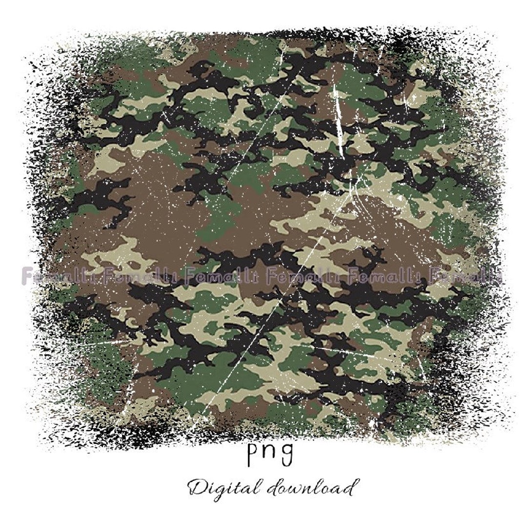Distressed Camouflage Background Png,grunge Camo Background File for ...