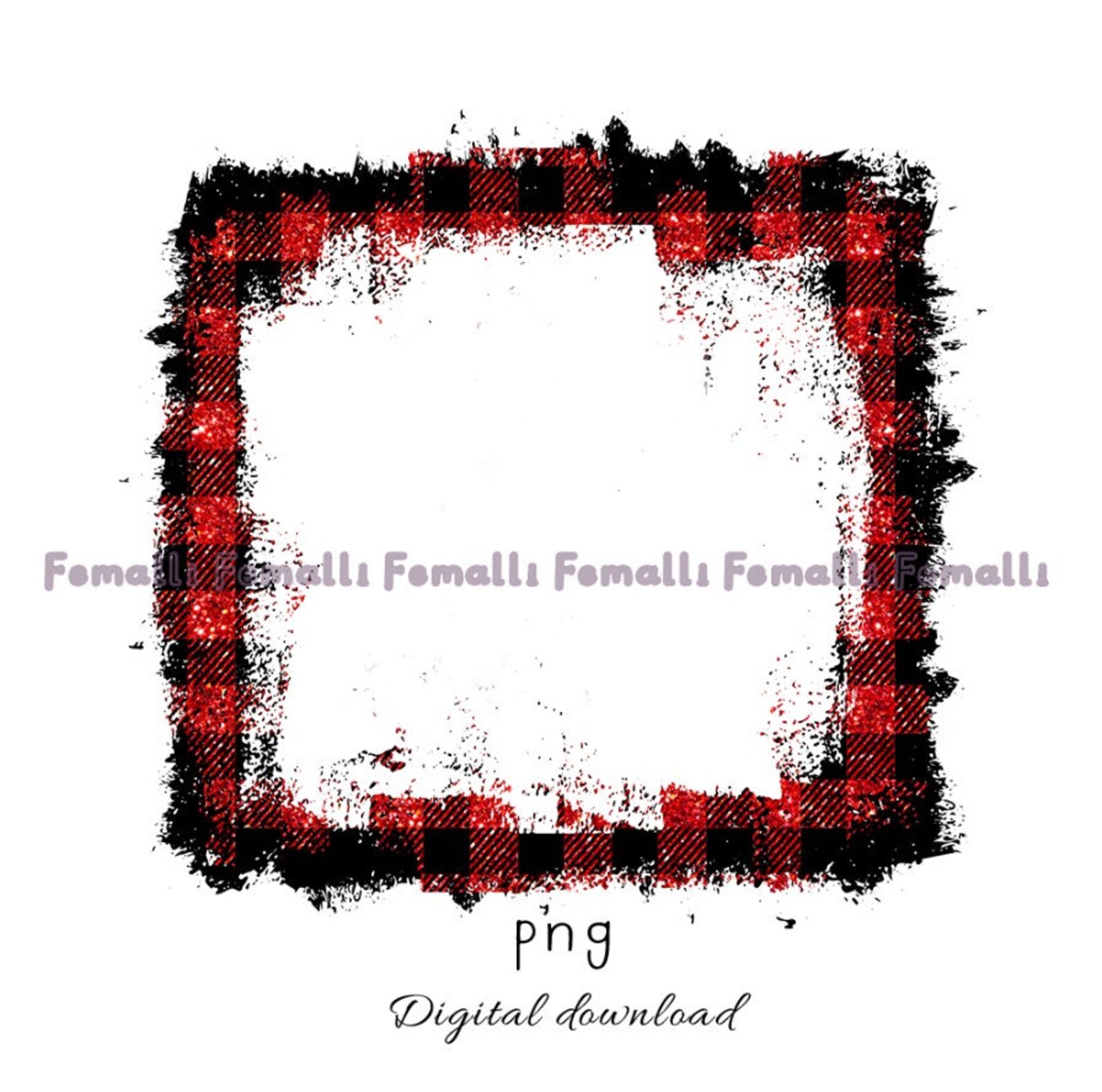 Buffalo Plaid Background With Bleach Png,splash Background Red ...
