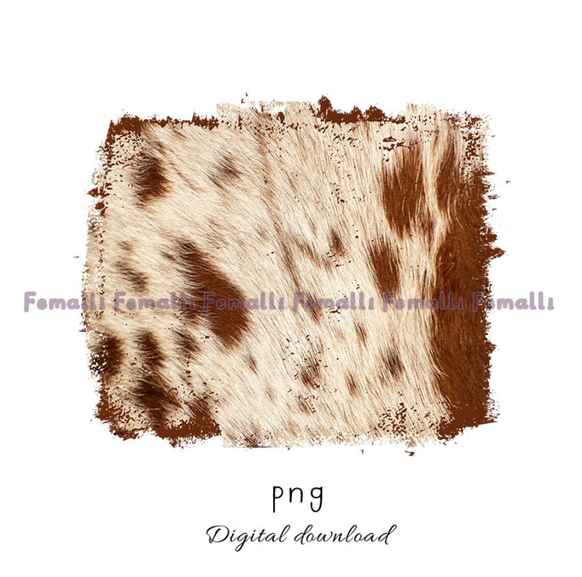 Cowhide Pattern Distressed Background Png,cowhide Png Bundle, Cowhide ...