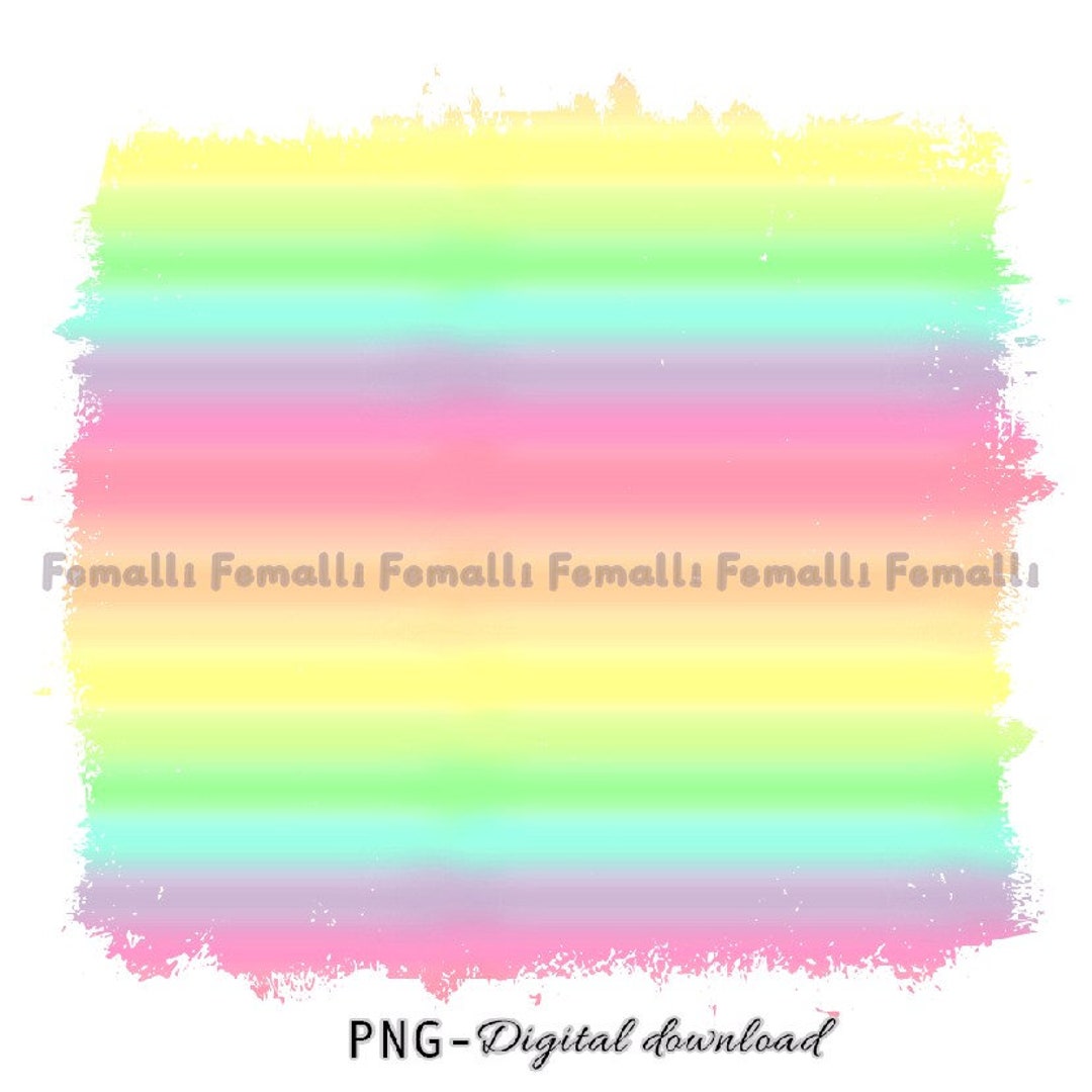 Rainbow Pastel Watercolor Background Png,watercolor Paint Png,rainbow ...