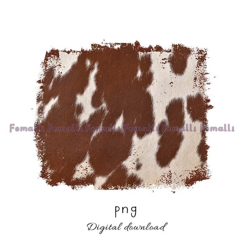 Cowhide Pattern Distressed Background Png,cowhide Png Bundle, Cowhide ...