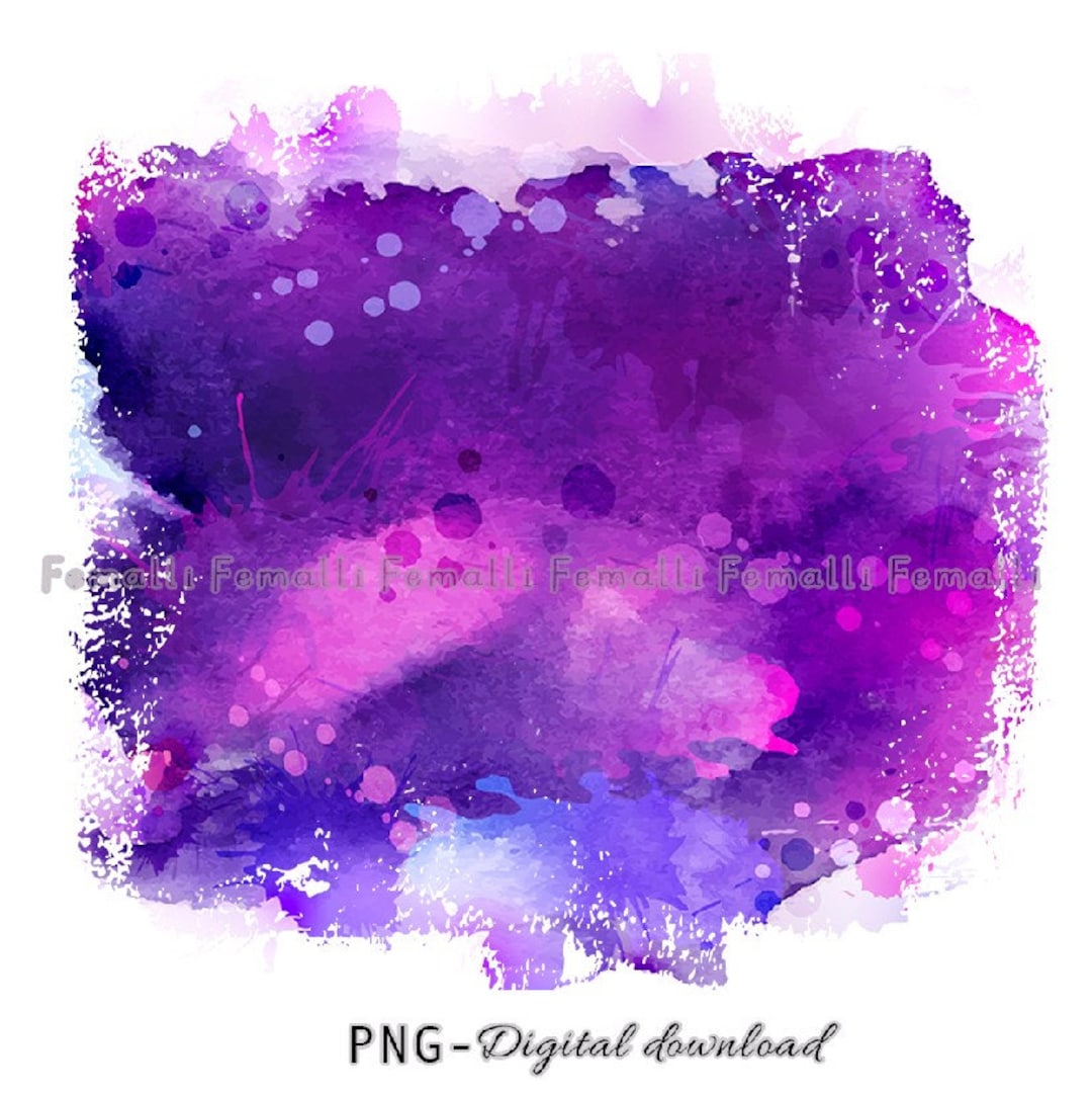 Purple Ink Texture Background Png,watercolor Ink Paint Texture Png ...
