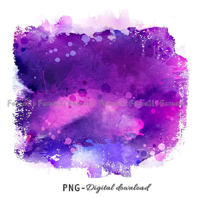 Purple Ink Texture Background Png,watercolor Ink Paint Texture Png ...