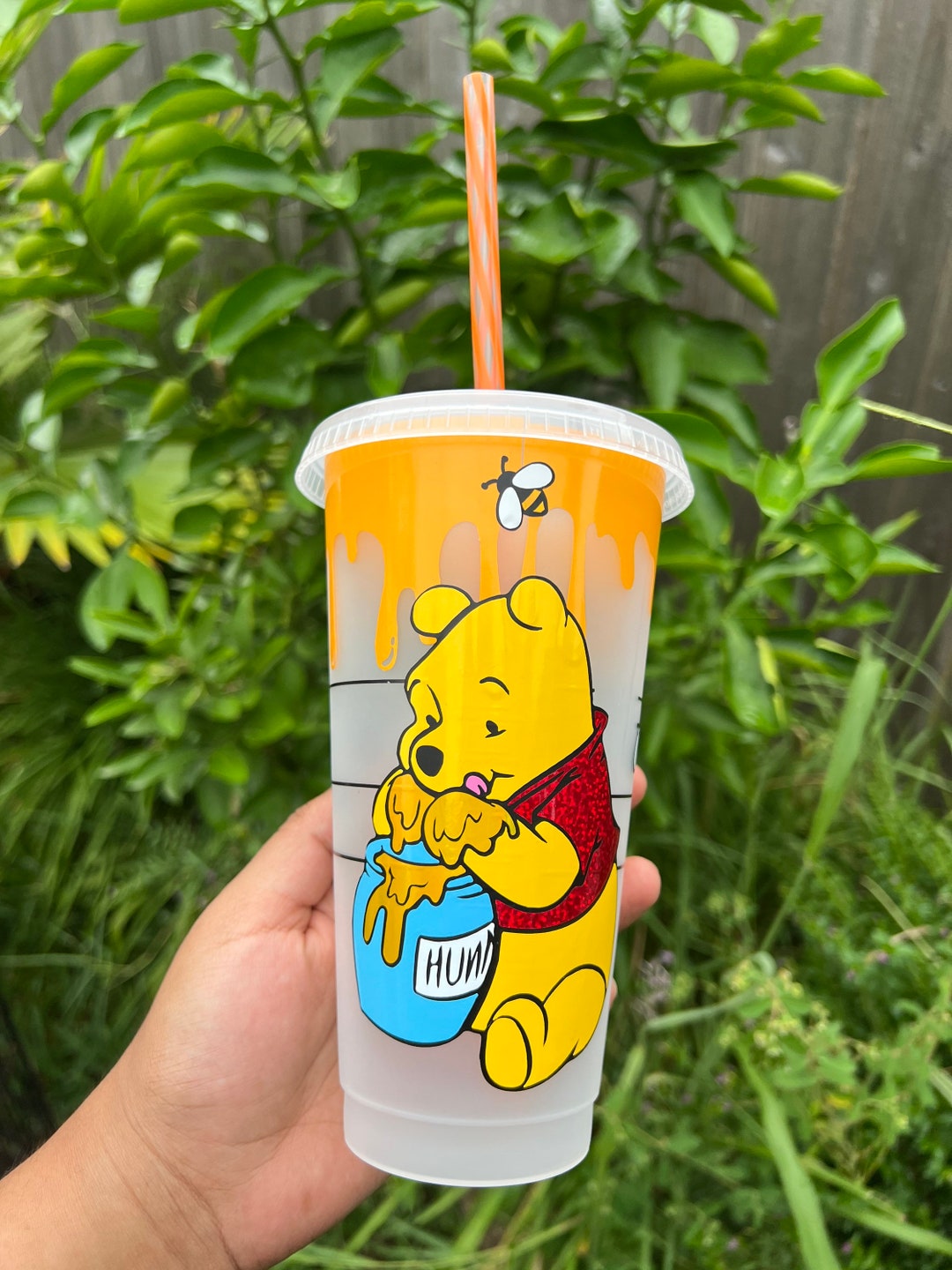 Winnie the Pooh Inspired Starbucks Cup | Pooh Cup | Winnie the Pooh ...