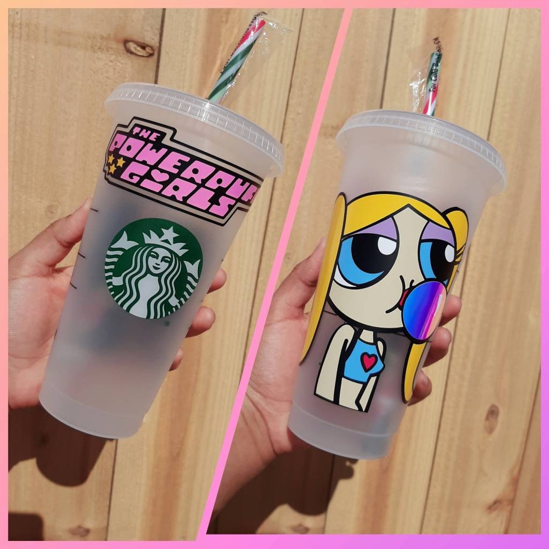Las PowerPuff Girls / Bubbles Baddie / STARBUCKS CUP - Etsy España