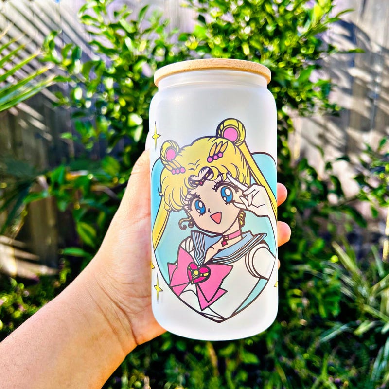 Glass Straw With Moon - Etsy