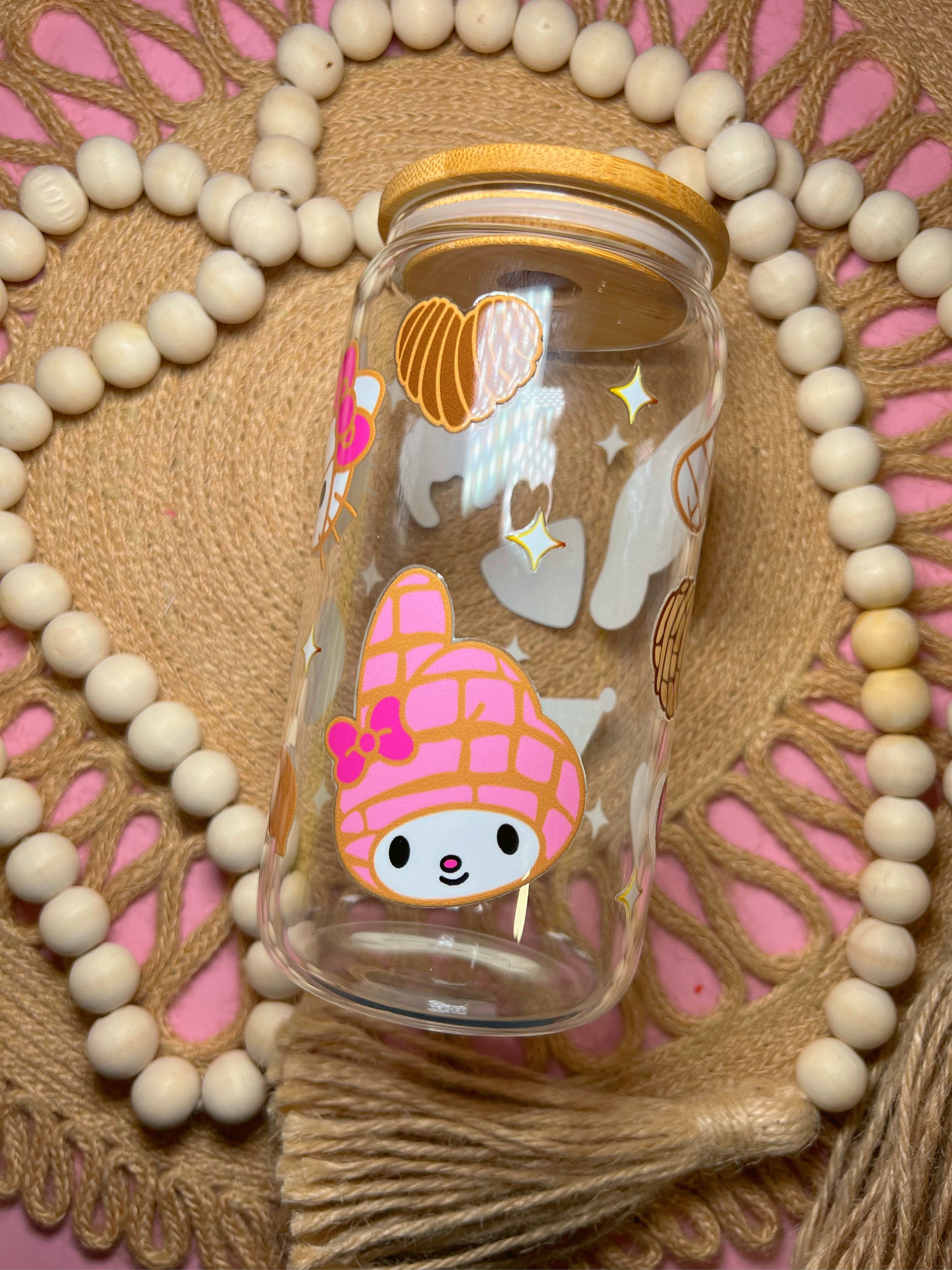 Concha Pan Dulce Glass Cup - Etsy