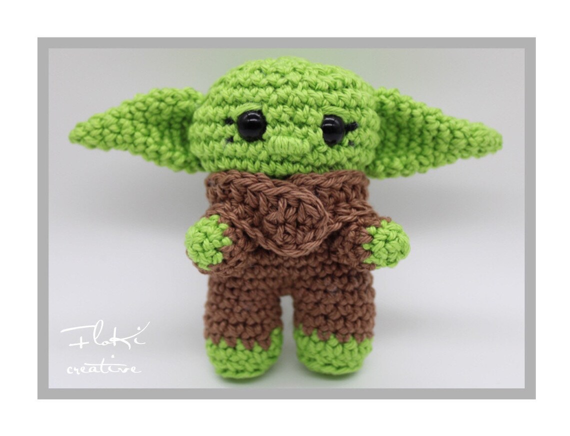 Baby Yoda/ Grogu Amigurumi Häkelanleitung deutsch - Etsy México