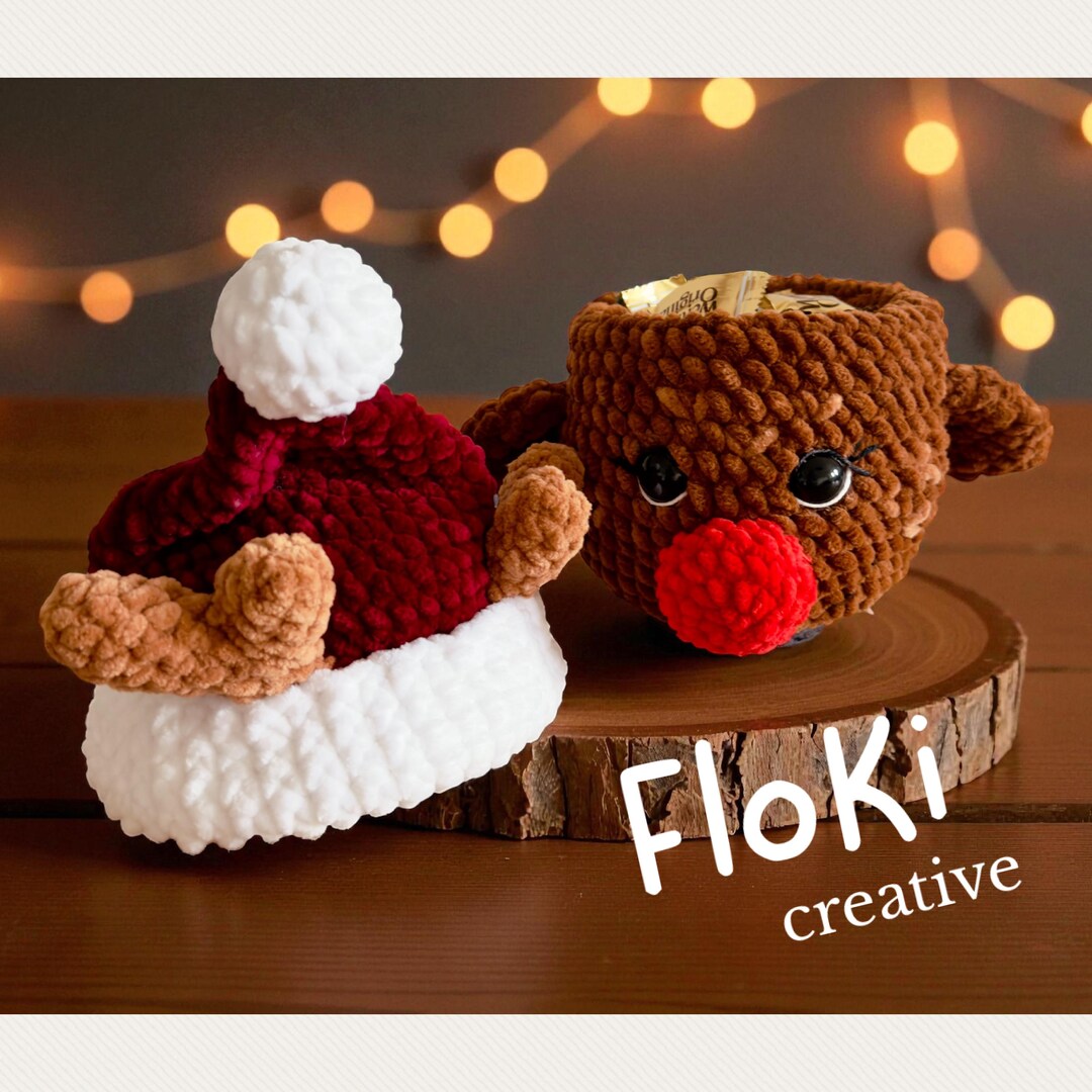 Crochet Pattern for a Stuffable Moose (german) | Amigurumi Moose ...