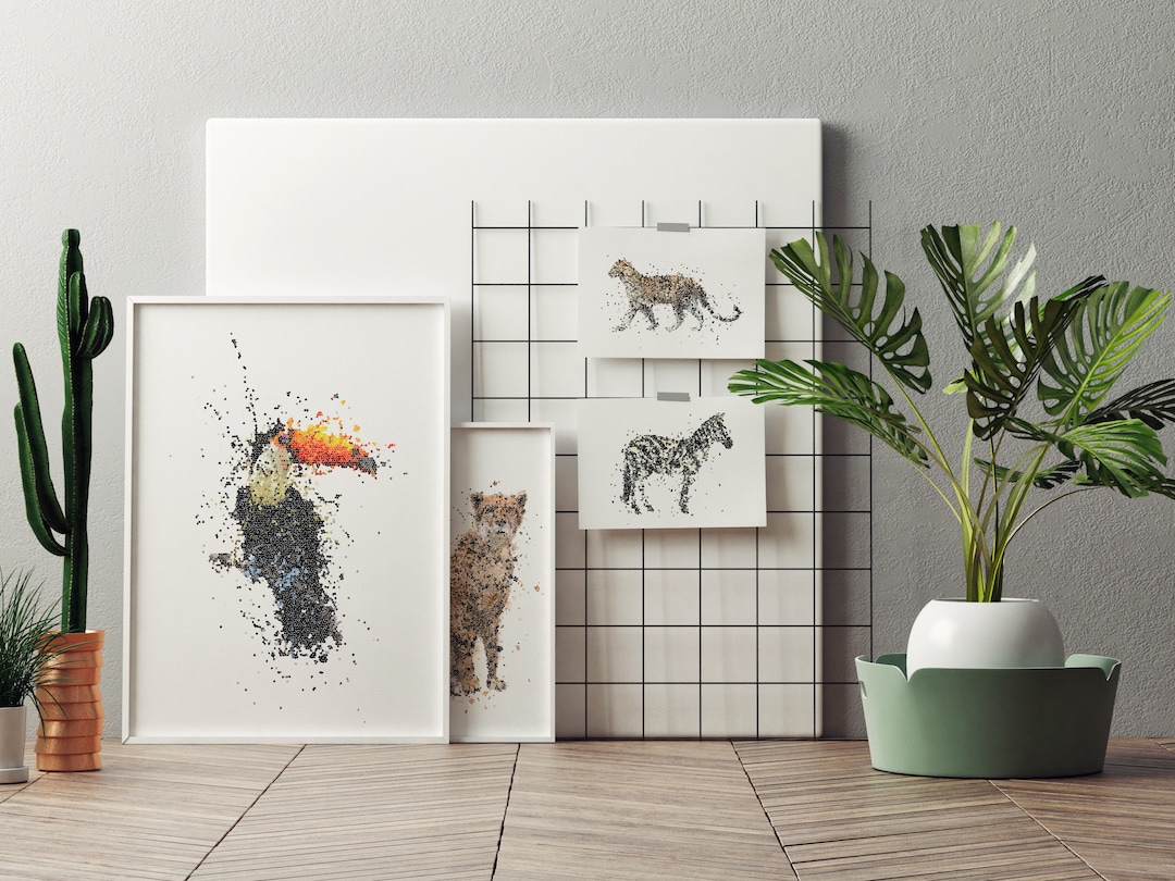 Tropical / Jungle Animal Prints - Etsy