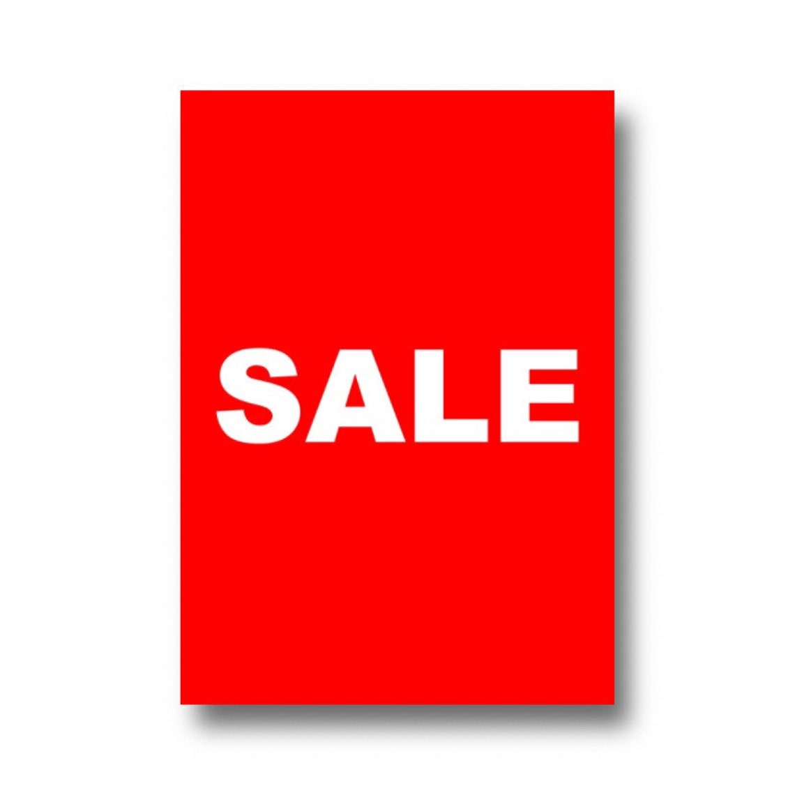 Retail shop sale sign print poster | Etsy