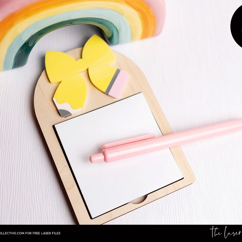 Sticky Note Holder Bow - Etsy